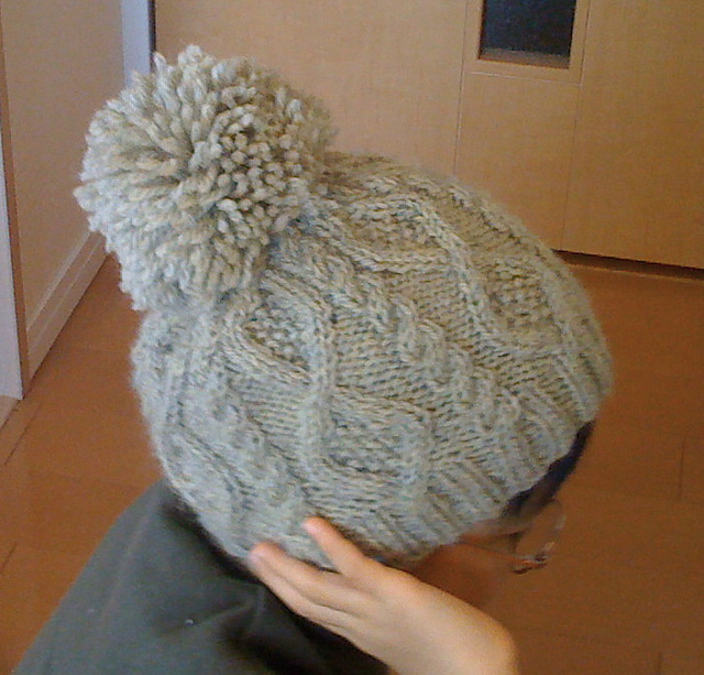 Ravelry: p.7 Diamond-patterned cap pattern by Puppy (Daidoh ...