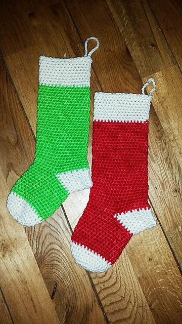 Ravelry: Easy Crochet Stocking pattern by Phyllis sharp