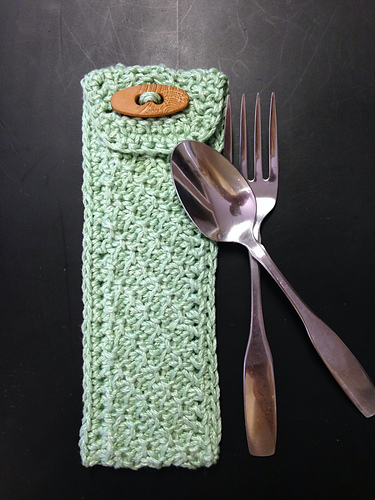 Ravelry: Cutlery Cozy pattern by Sarah Beaton