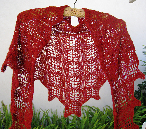 Ravelry: Wisteria Arbor Shawl pattern by Carla Kisielnicki