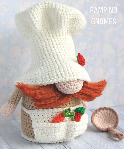 Ravelry: Chef gnome pattern by Nazeli Tadevosyan