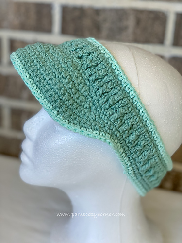 Ravelry: Rose's Simple Visor pattern by Pamela Kuloba