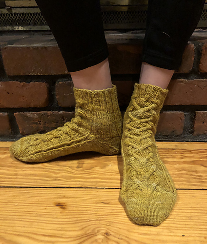 Ravelry: Flock Socks pattern by Pam Sluter