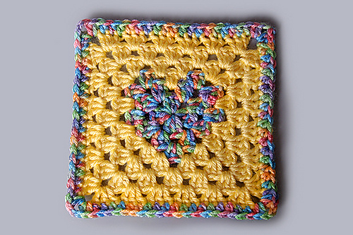 Ravelry: Granny Love 6 Inch Square pattern by Pam Stinnett
