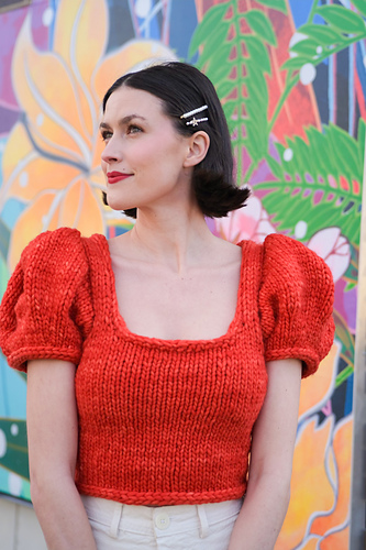 Ravelry: Puff Puff Princess Blouse pattern by Park Williams