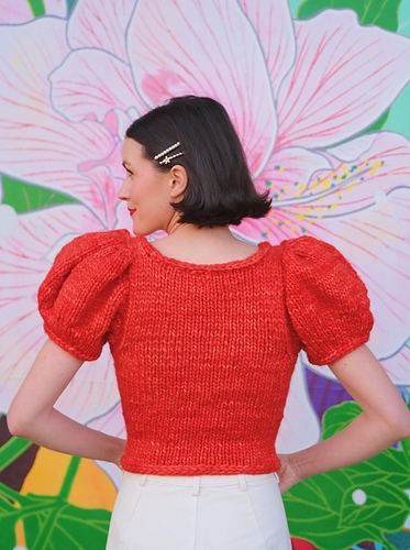 Ravelry: Puff Puff Princess Blouse pattern by Park Williams