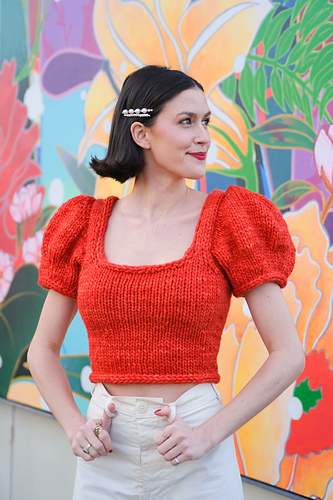 Ravelry: Puff Puff Princess Blouse pattern by Park Williams