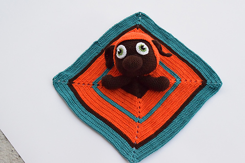 Ravelry: Paw patrol Zuma lovey pattern by Tidzhen Gyuldzhu