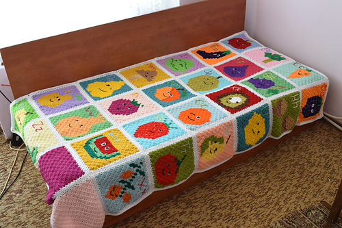 Ravelry: Apple, Broccoli, Carrot, Dewberry c2c design pattern by ...