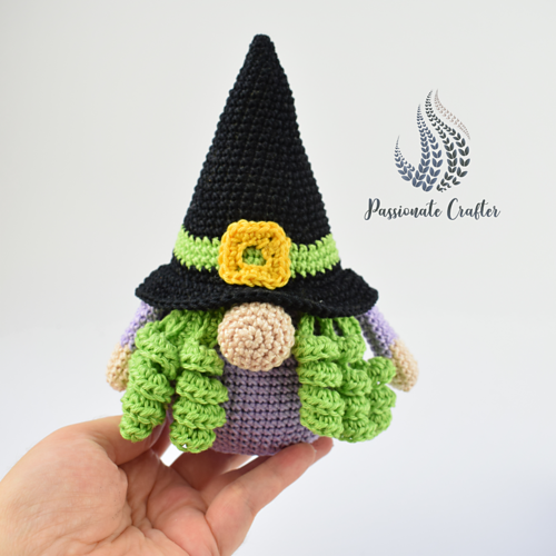 Ravelry: Halloween witch gnome pattern by Tidzhen Gyuldzhu