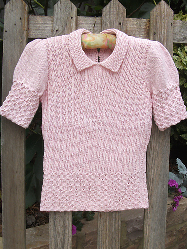 Ravelry: Retro Style Top pattern by Pat Menchini