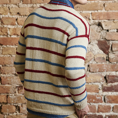 Ravelry: Men's Sporty Stripes Jumper pattern by Pat Menchini