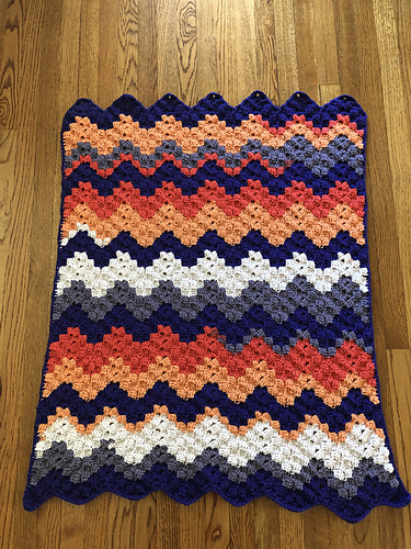 Ravelry: Vintage Rippling Blocks pattern by Angela Maria