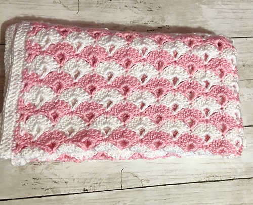 Ravelry: Lacy Shell Blanket pattern by Pattern Princess