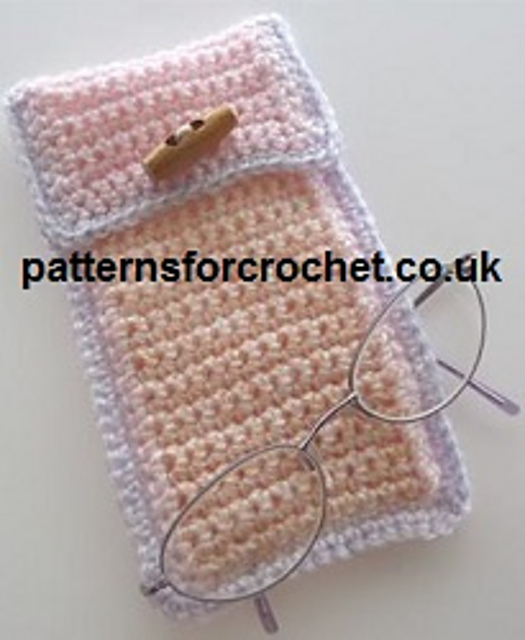Ravelry: PFC47 Glasses Case Crochet pattern by Crochet 'n' Create