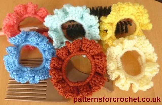 Ravelry: PFC89-Hair Scrunchie pattern by Crochet 'n' Create