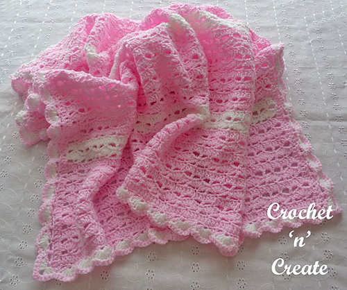 Ravelry: Sweetheart Baby Blanket pattern by Crochet 'n' Create