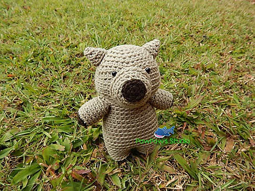 Ravelry: Amigurumi Wombat Pattern No.59 pattern by PawPaw's Studio