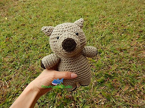 Ravelry: Amigurumi Wombat Pattern No.59 pattern by PawPaw's Studio