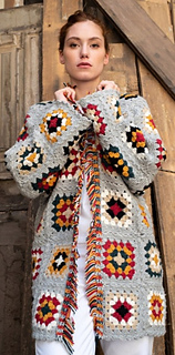 Ravelry: Granny Square Coat pattern by Laines du Nord
