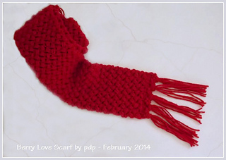 Ravelry: pdpeters' Berry Love Scarf