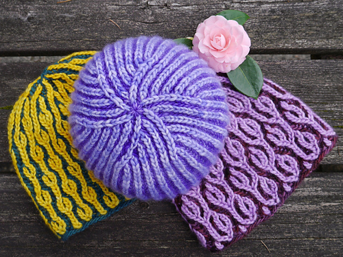 Ravelry: Brioche Hat Trick - patterns
