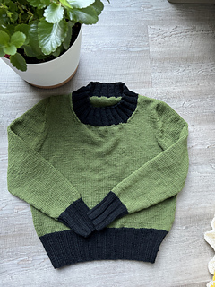 Ravelry: peachandpurl's Two-Tone Jumper