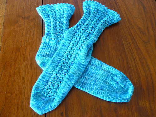 Ravelry: Sweetie Pie Socks pattern by Kala Hotakainen