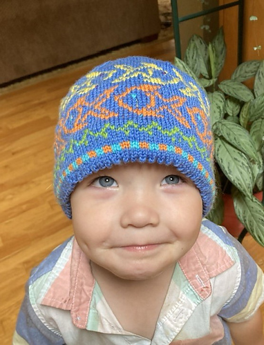 Ravelry: Tropical Fish Hat pattern by Lorna Pearman