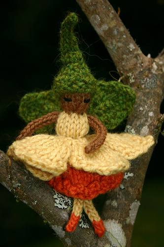Ravelry: Daffodil Flower Fairy pattern by Lorna Pearman
