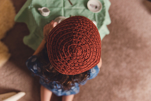 Ravelry: Eyelet Ridge Hat pattern by Kristen TenDyke