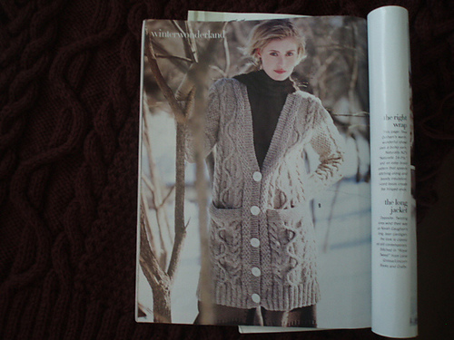 Ravelry: #09 Cabled Cardigan pattern by Norah Gaughan