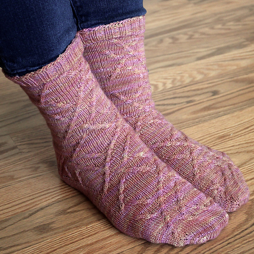 Ravelry: Sand Gecko Socks pattern by Carolyn Lisle