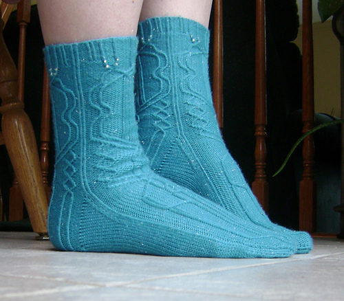 Ravelry: Finish Line Socks pattern by Lisa Adcock