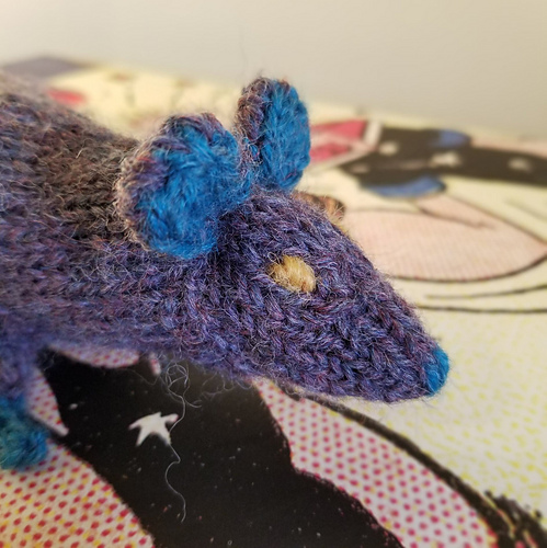 I LOVE THIS RAT! I saw the pattern featured on ravelry and cast on ...
