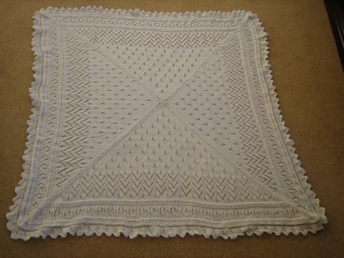 Ravelry: Lace Baby Shawls/Blankets 3983 pattern by Sirdar