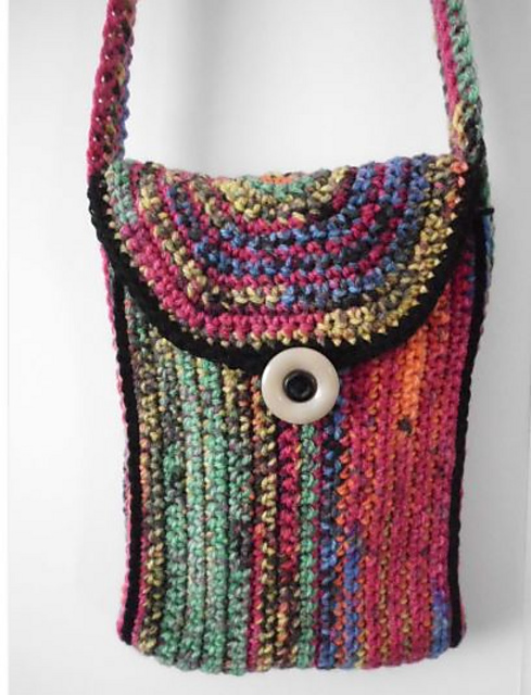 Ravelry: Easy flap bag - in any size or shape! pattern by Petal71