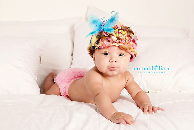 Ravelry: Flutterby Baby Hat pattern by Tracie Taggart