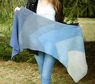 Ravelry: Transitions Wrap pattern by Kara Gunza