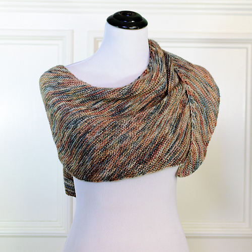 Ravelry: Easy Boomerang Shawl pattern by Kara Gunza