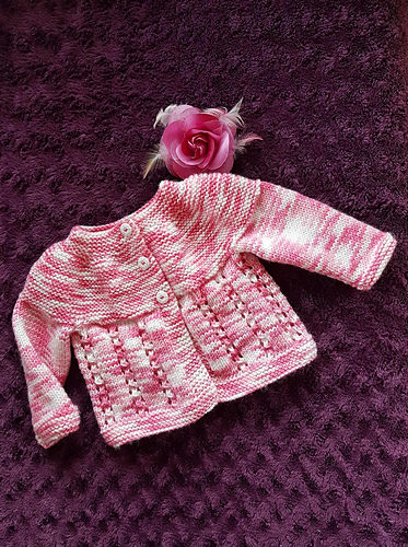 Ravelry: Bella Baby Jacket pattern by marianna mel