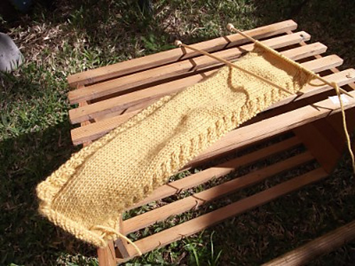 Ravelry: Simple Cable Scarf pattern by Phoebe Garrett