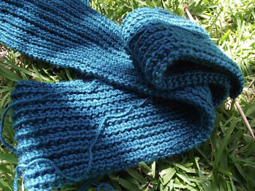 Ravelry: Mistake Rib Scarf pattern by Phoebe Garrett