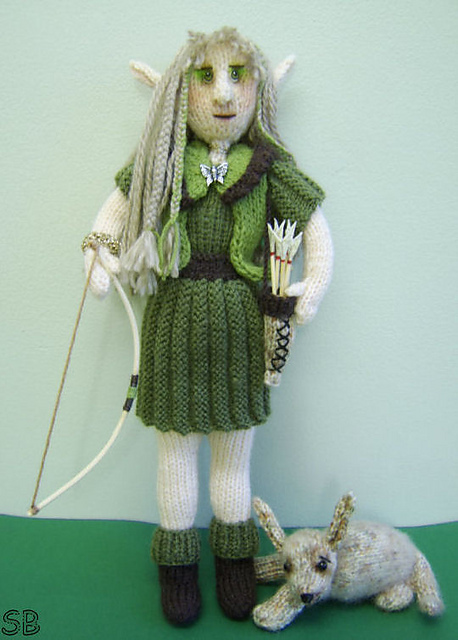 Ravelry: Elfina Warrior Elf pattern by Phoeny