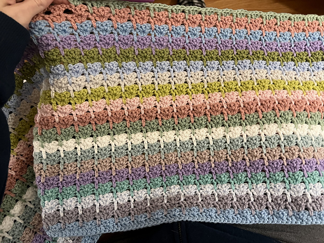Ravelry: Springfrost Blanket pattern by Lucy of Attic24