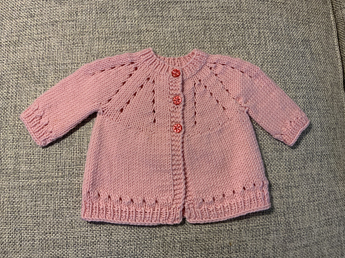 Ravelry: Marianna's Lazy Daisy All-In-One Top-Down Cardigan pattern by ...