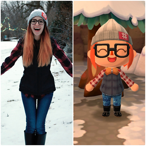 Ravelry: Snowflake Knit Cap (Animal Crossing) pattern by Ariel