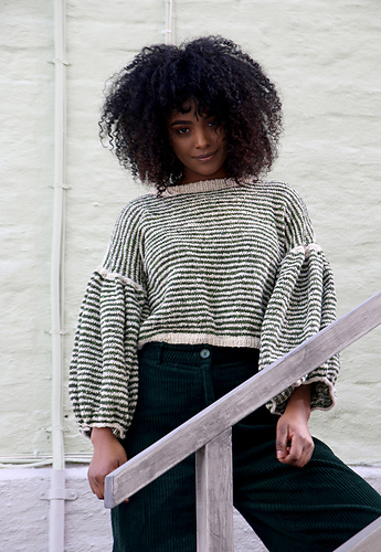 Ravelry: Bonjour Blouse / Bonjourbluse pattern by Anna Enge