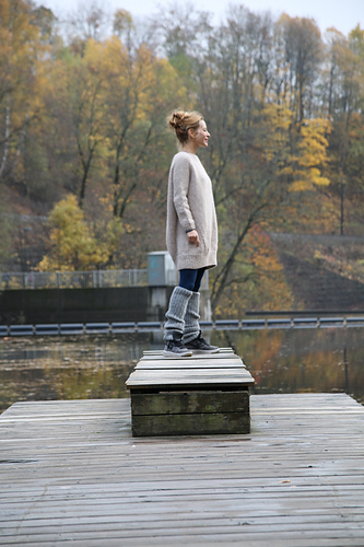 Ravelry: Yoga | Warrior sweater pattern by Anna Enge