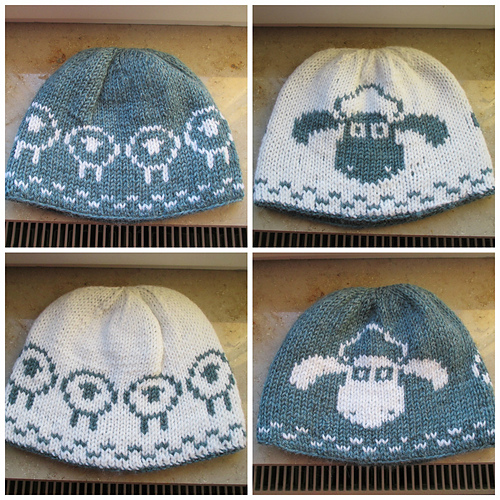 Ravelry: Shaun's Hat - Sheep Beanie pattern by Marianne Mueller